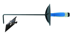 Chip Hook and shovel for removing metal chips from machine