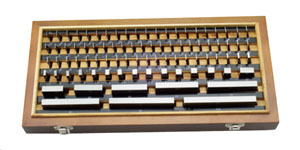 ชุดบล็อคเกจโลหะ DIN 861 บล็อคเกจทุกชิ้นผ่านการอบคลายเคลียดและชุบแข็ง